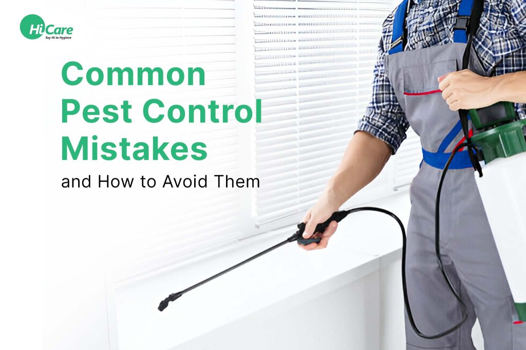 Top 7 Common Pest Control Mistakes and How to Avoid Them | HiCare